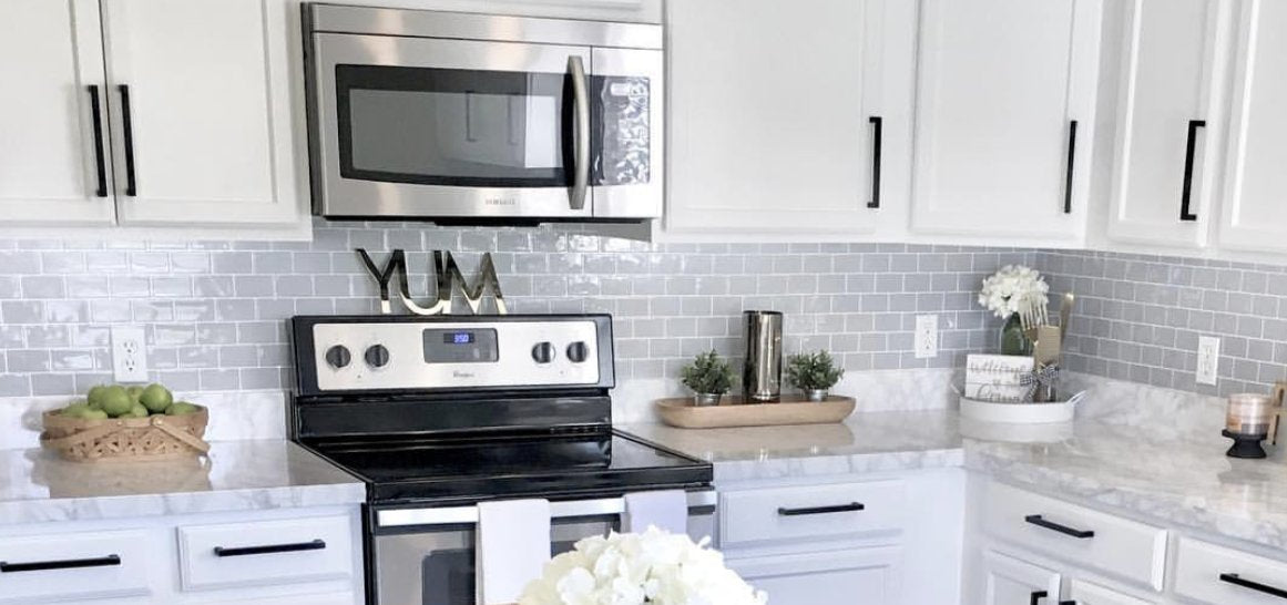 Peel and Stick Granite & Marble Countertop Vinyl Wrap – Ezfauxdecor LLC