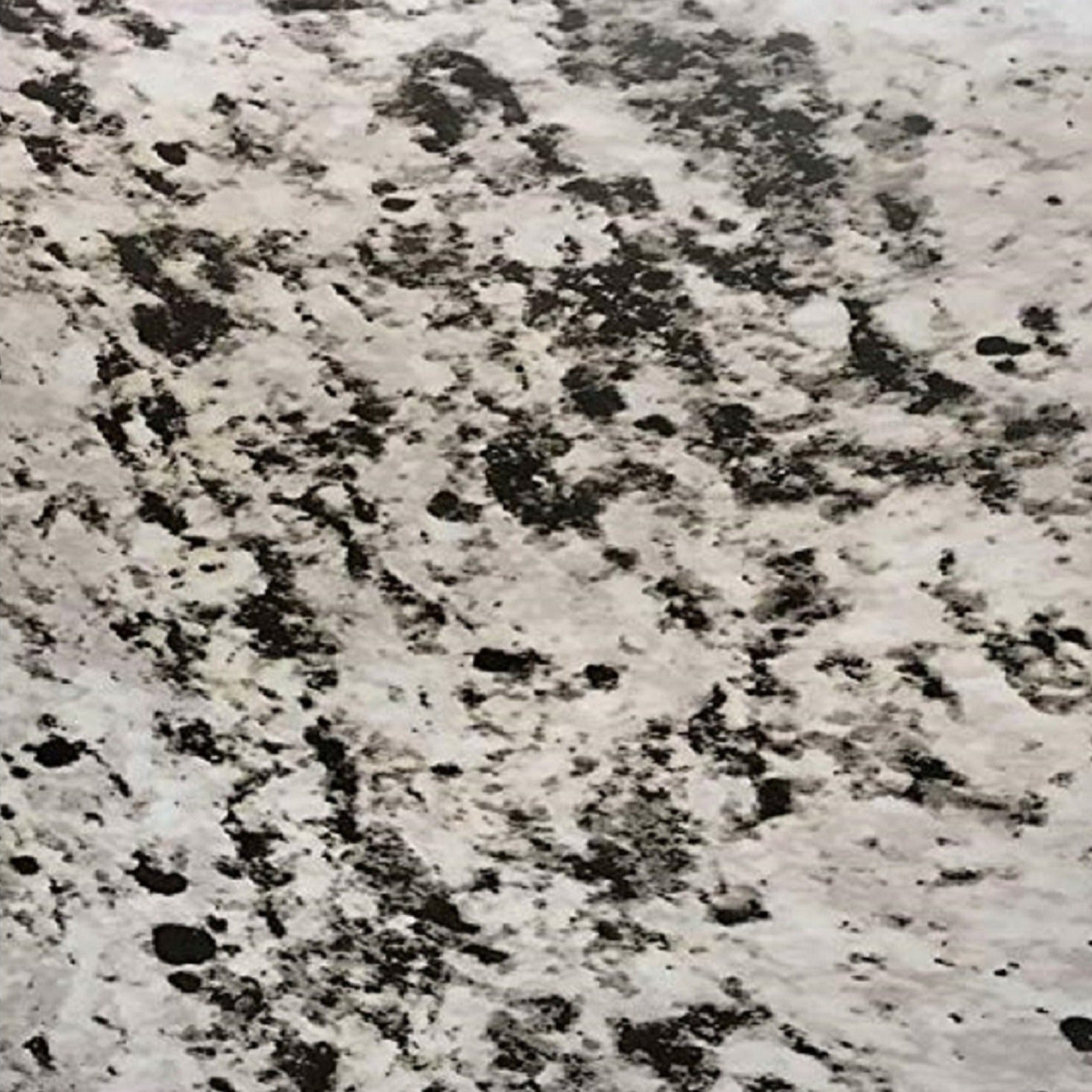 White Black Granite Peel and Stick Countertop Vinyl Cover Waterproof L ...