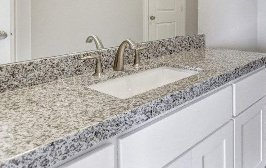 White Black Granite Peel and Stick Countertop Vinyl Cover Waterproof L ...