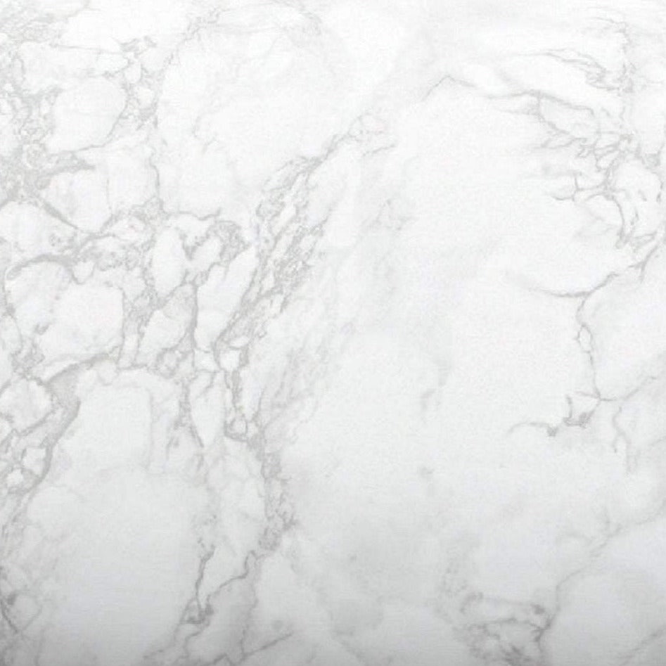 White Marble Peel and Stick Countertop Vinyl Wrap Home and Kitchen Rem ...